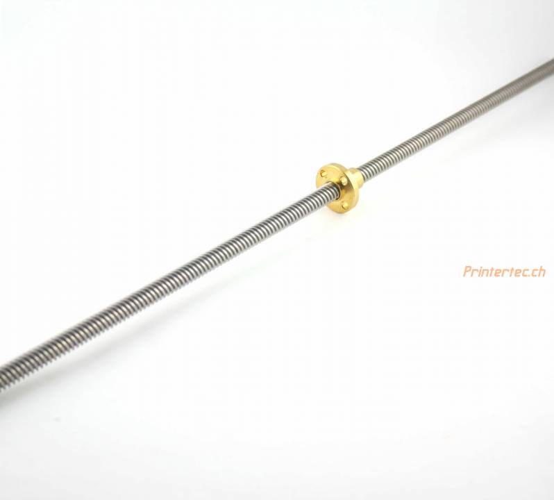 Gewindespindel TR8 / SFU | Mechanik | Printertec.ch | 3D-Drucker | 3D ...